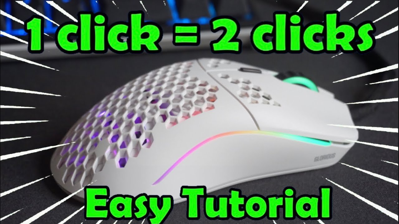 How to Double click on Any Mouse / Tutorial #tutorial #clicking #double ...