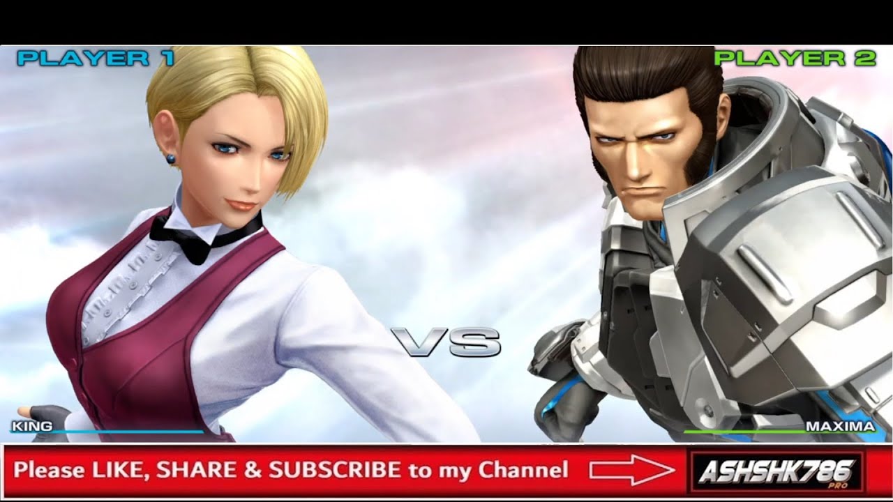 THE KING OF FIGHTERS XIV - King VS Maxima - YouTube