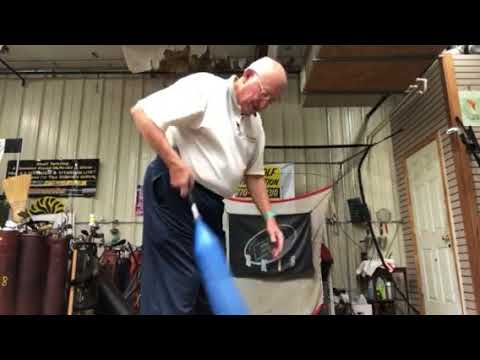 Bob Cunningham certified Channel Lock golf swing Teacher explaining ...