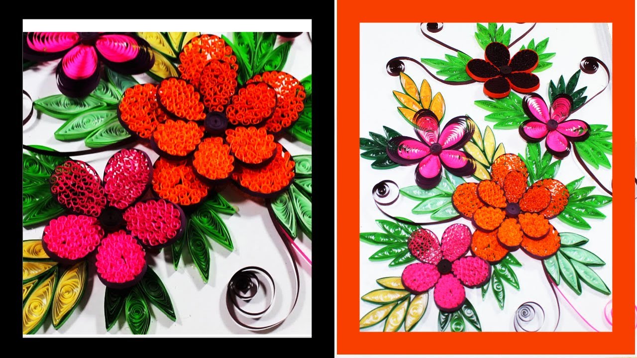Quilling ART for Home decor| Easy Quilling art| Home decor Quilling ...