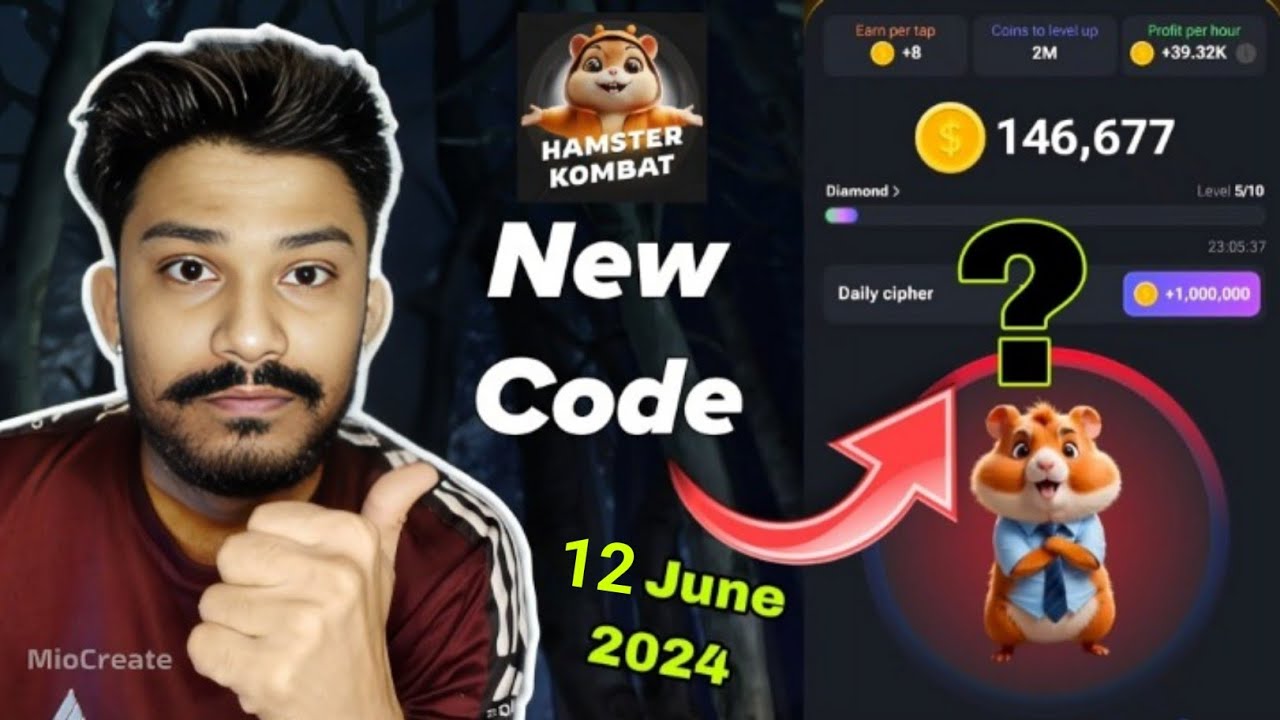 12 June Morse Code Hamster Kombat | 1 Million Points Daily Cipher ...