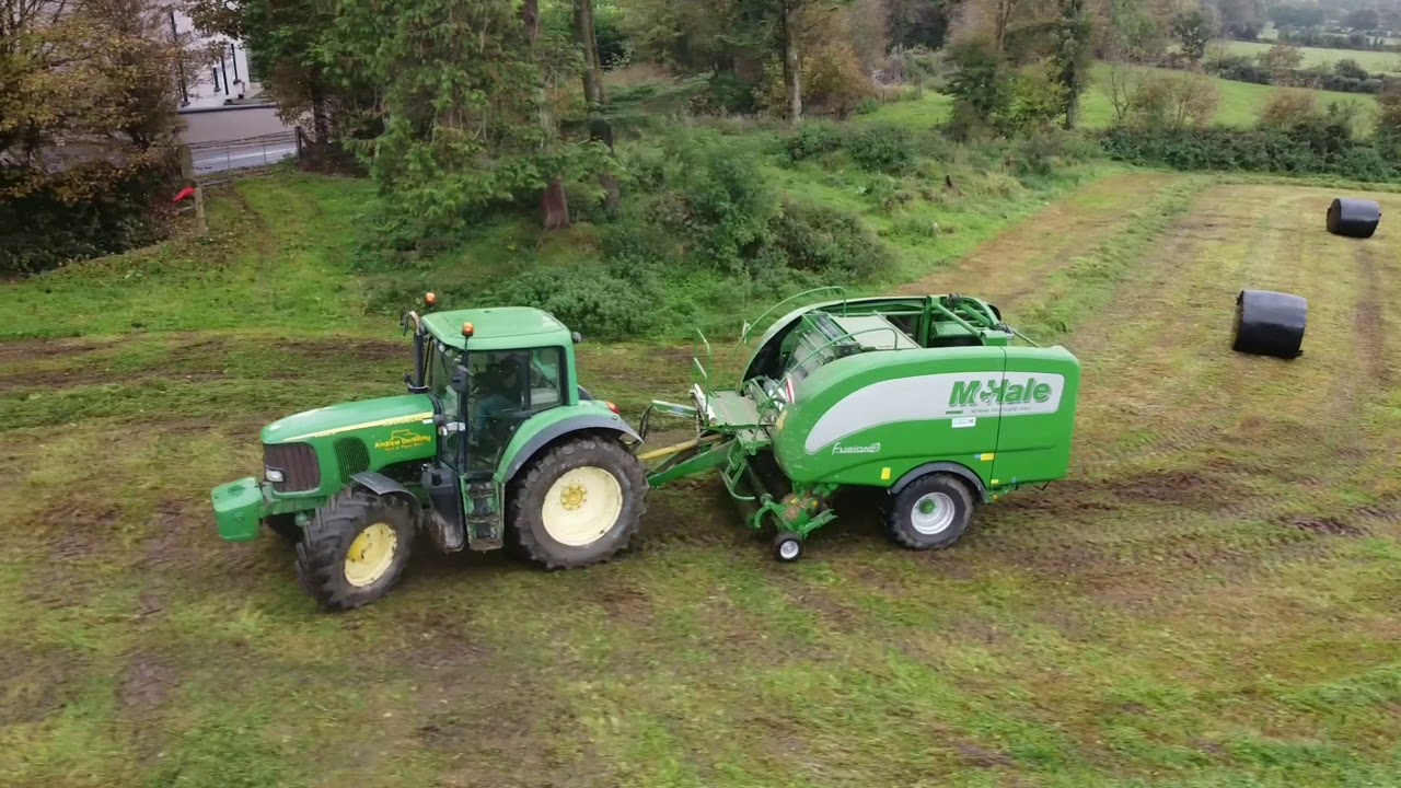 Andrew Dennehy Raking & Baling 2020 4K - YouTube