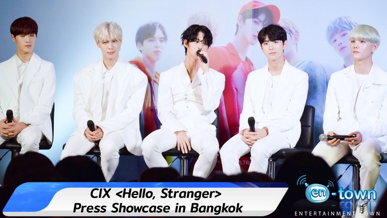 Press Con : CIX Hello, Stranger Press Showcase in Bangkok - YouTube