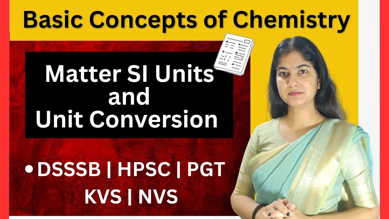 some basic concepts of chemistry | class 1 | PGT chemistry preparation ...