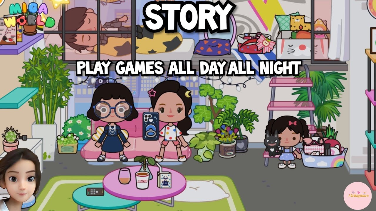 STORY | Miga world | Roleplay | Play games all day all night (EP1 ...