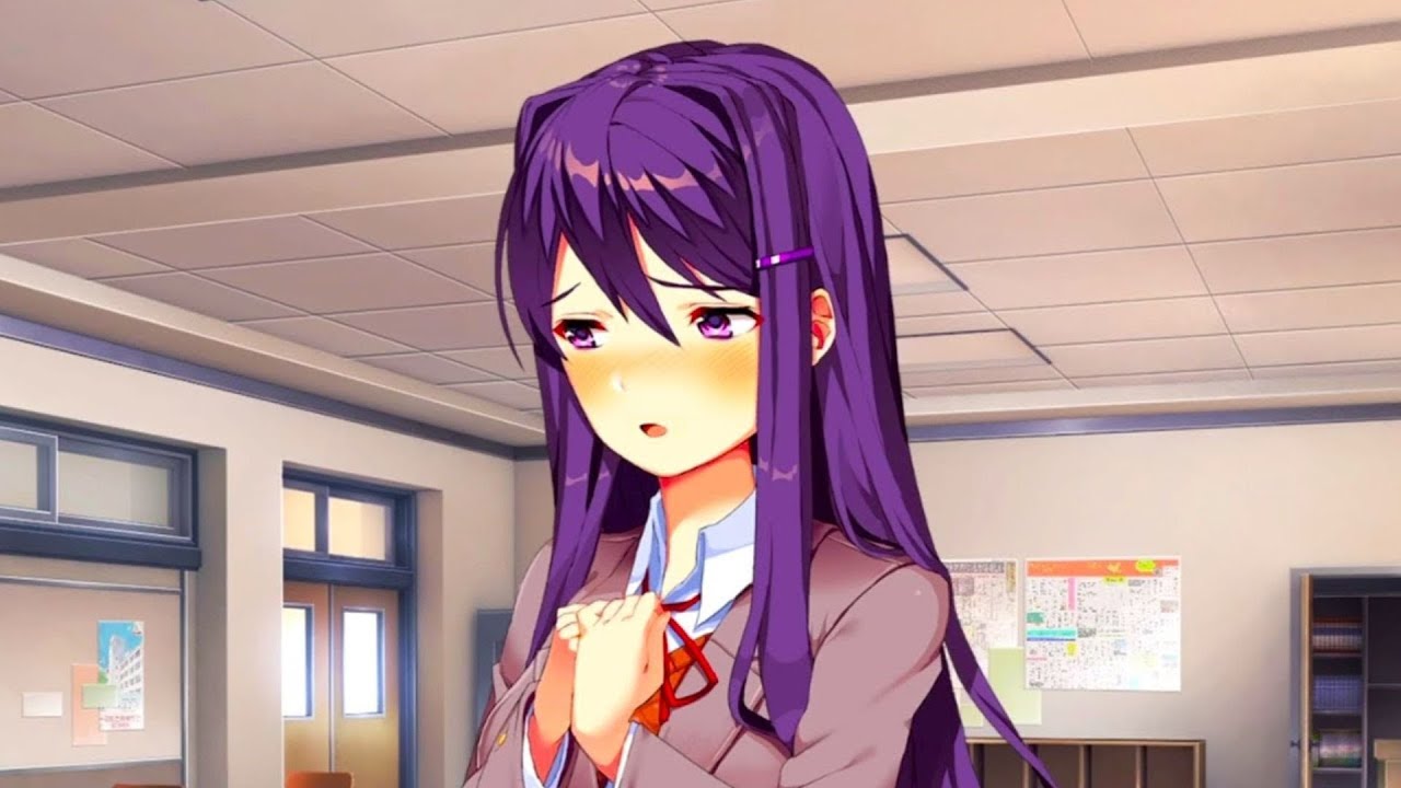 READING WITH YURI | Doki Doki Literature Club [2] - YouTube