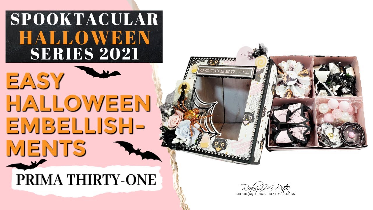DAY 11: EASY HALLOWEEN EMBELLISHMENTS | Spooktacular Halloween Series ...
