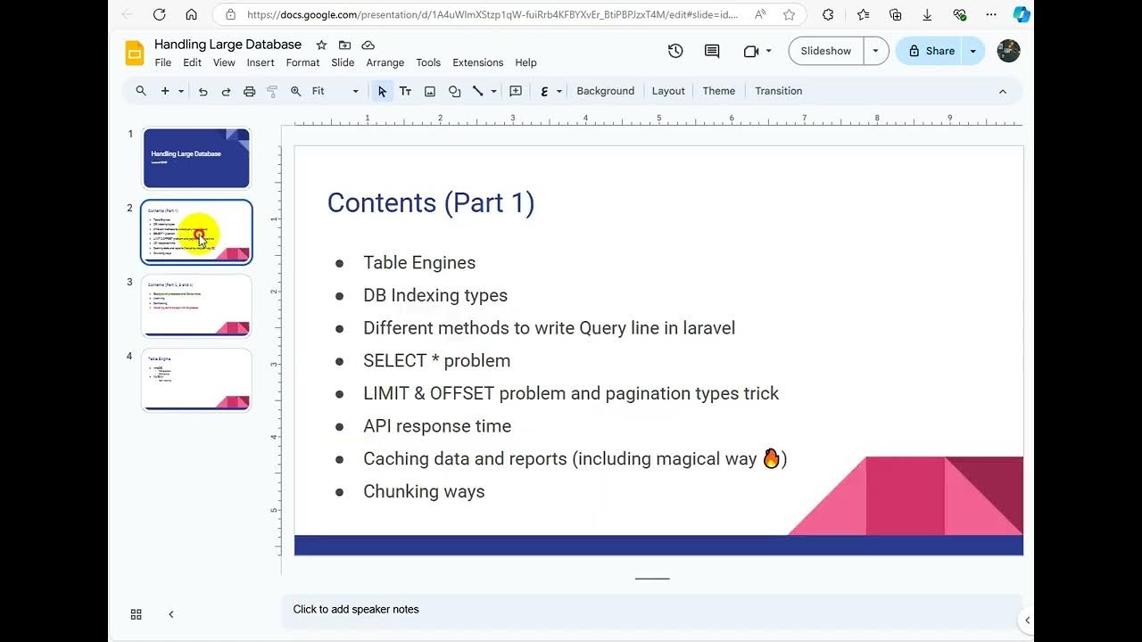 How to deal with big databases in Laravel: Intro - YouTube