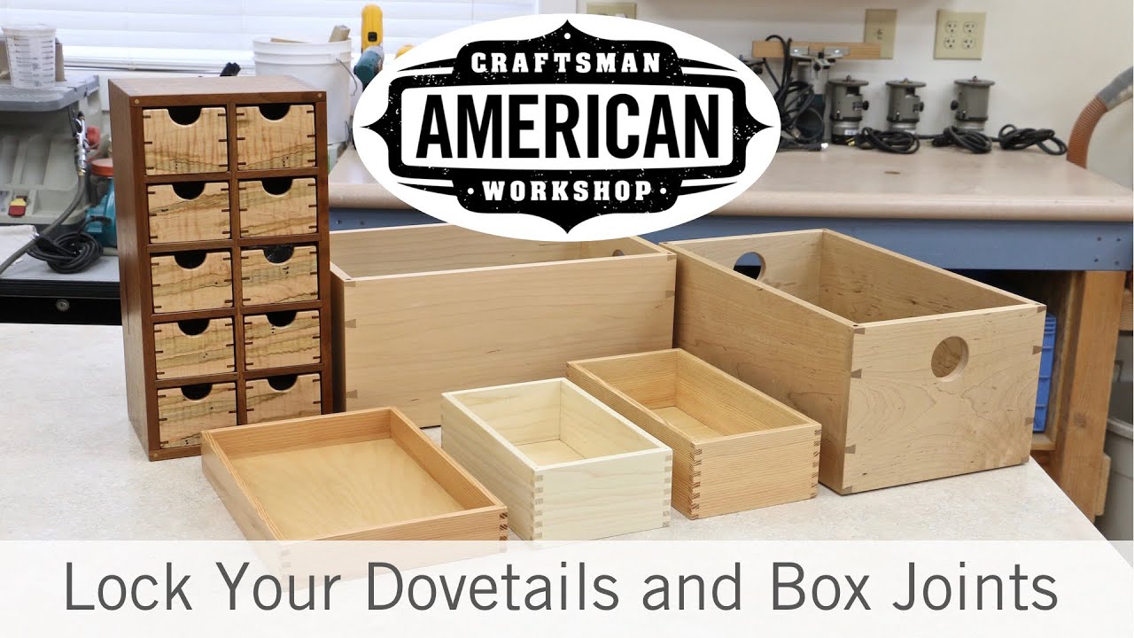 Lock Your Dovetails and Box Joints - YouTube