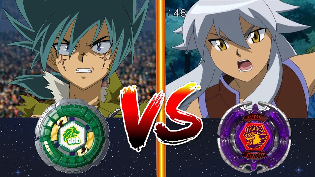 Rock Leone VS Earth Eagle | EPIC Beyblade Metal Masters | Anime Real ...