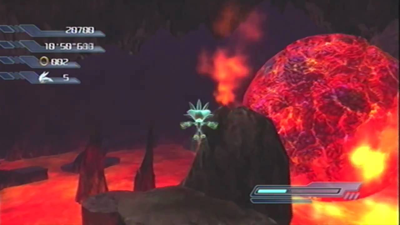Sonic the Hedgehog 2006: Flame Core (Silver) - YouTube
