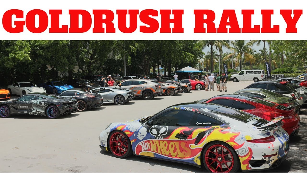 GOLDRUSH RALLY MIAMI (KICKOFF) - YouTube