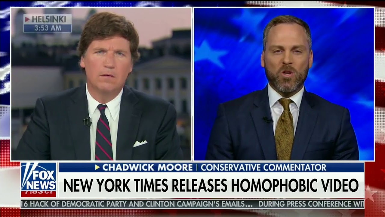 NYT releases cartoon portraying Trump and Putin as lovers - Tucker ...