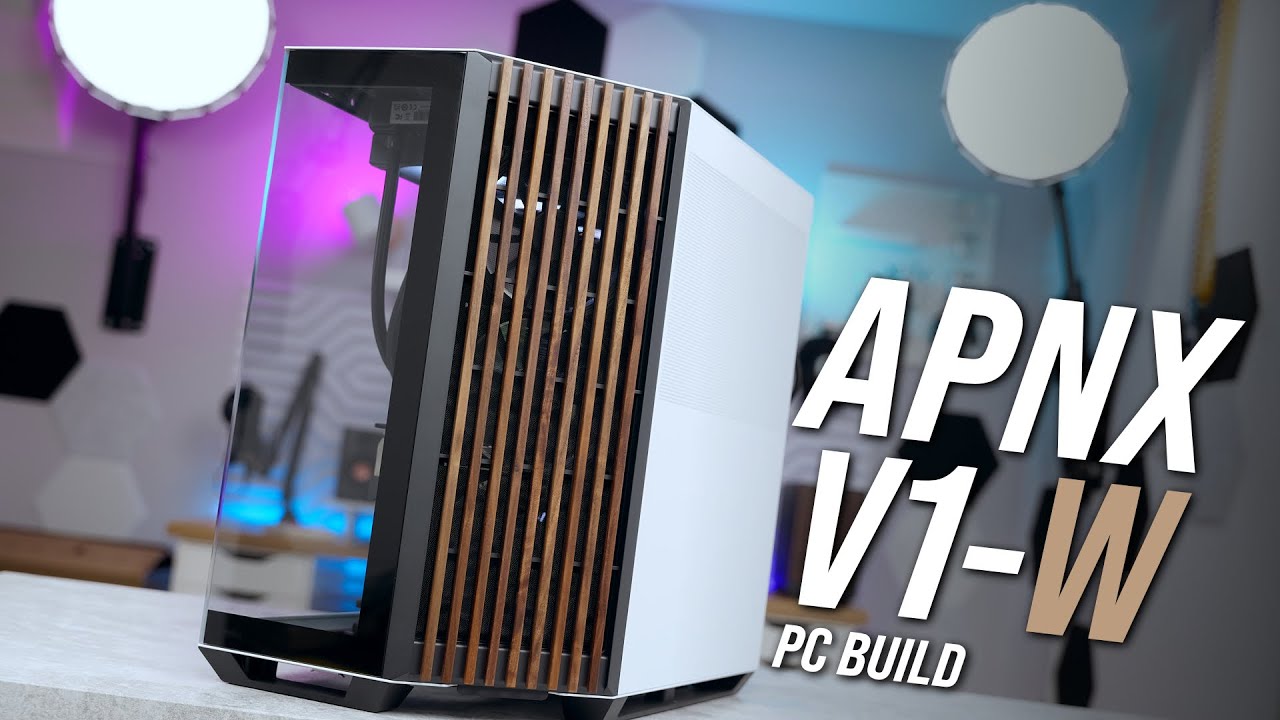 APNX V1 Wood PC Build - YouTube
