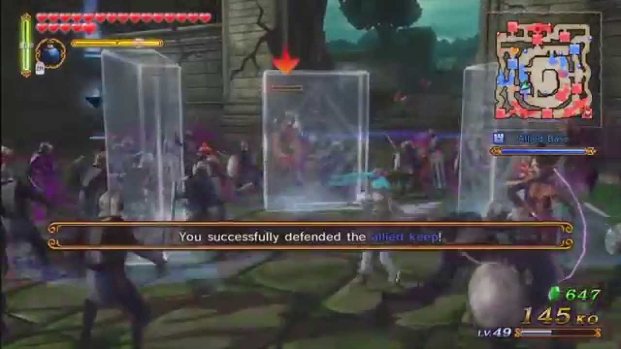 Hyrule Warriors Lana Gameplay Youtube