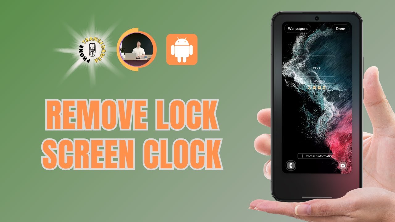 How to Remove Clock on Samsung Galaxy Lock Screen - Full Guide [2025 ...