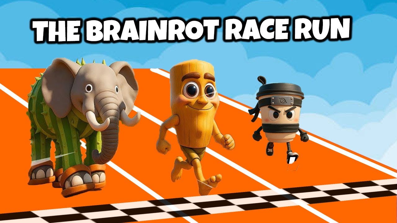 ITALIAN BRAINRON RACE RUN TUNG TUNG TUNG SAHUR - YouTube