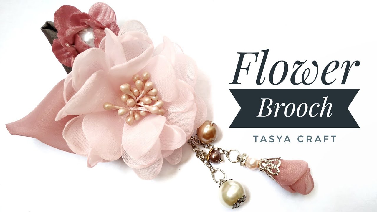 Brooch Handmade Tutorial #3 | Bros Hijab - YouTube