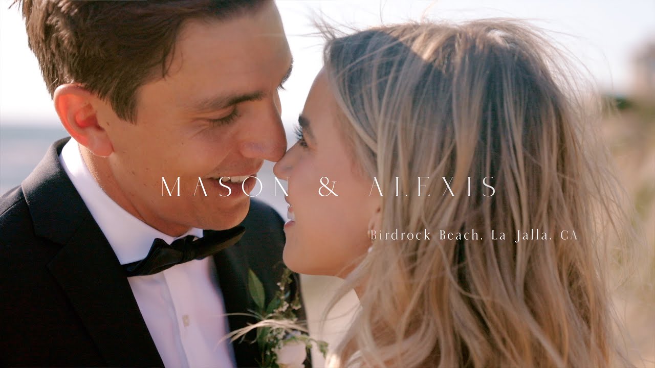 Bird Rock Beach, La Jolla | Alexis + Mason Wedding Film || The Olive ...