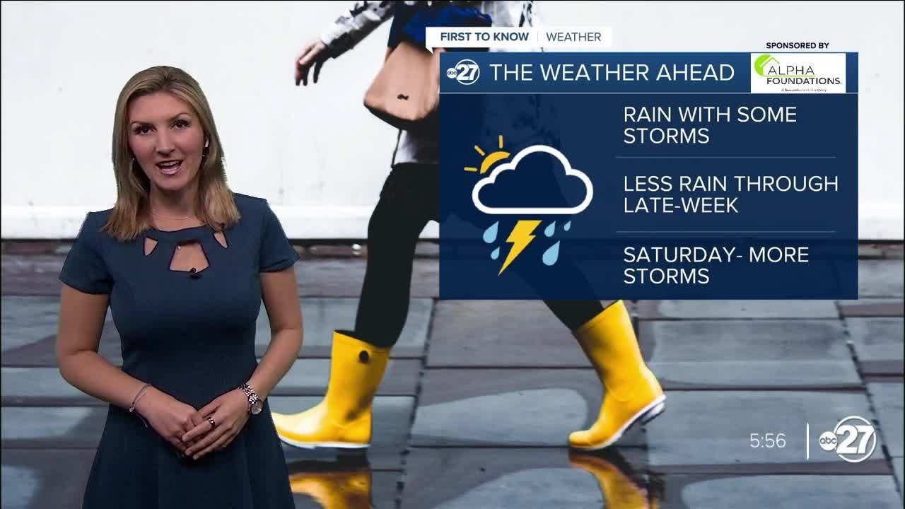 Widespread rain washing out Tuesday plans - YouTube