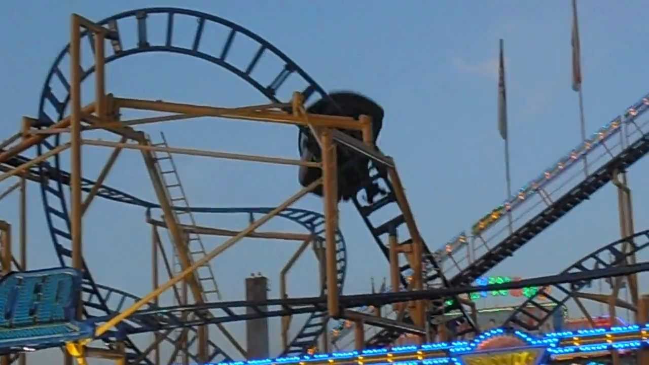 Unusual Roller Coaster - Spinning Racer Rollercoaster at Stuttgart ...