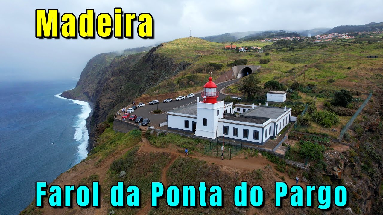 Ponta do Pargo Lighthouse Viewpoint, Relaxing MADEIRA PORTUGAL # ...