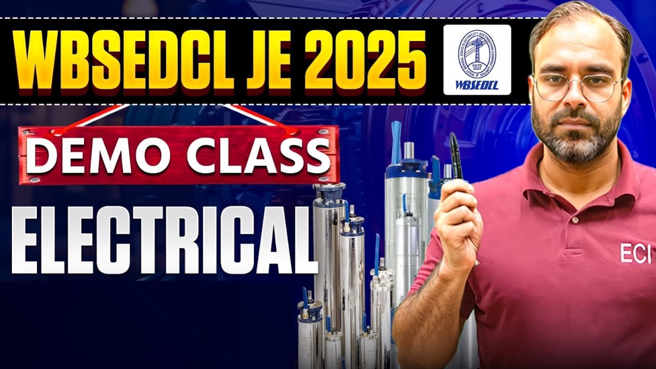 WBSEDCL JE 2025 | DEMO CLASS | BASIC ELECTRICAL #electrical - YouTube