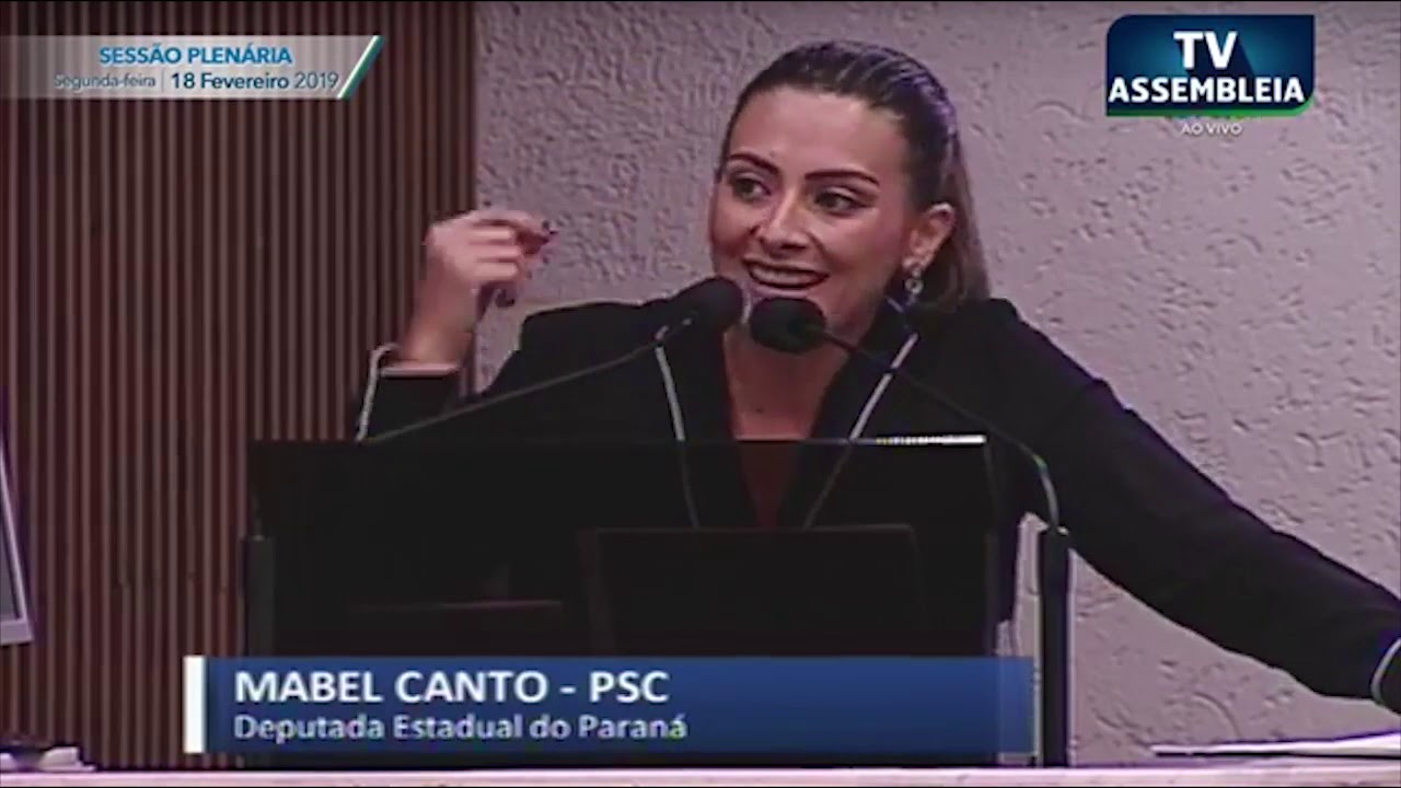 Mabel Canto (PSC) - Sessão plenária 18/02/2019 - YouTube