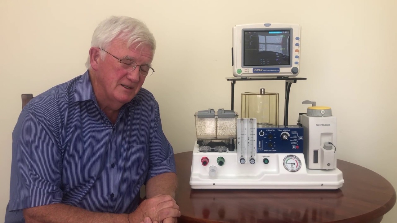 HYVAN ANAESTHESIA MACHINE DR JOHN HYNDMAN - YouTube