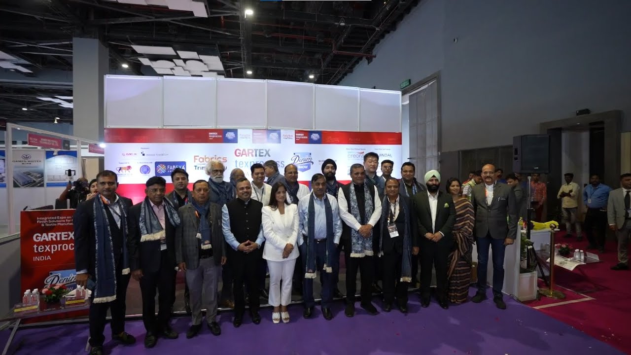 Day 1, Denim Show Delhi 22, the largest exhibition in the entire denim ...