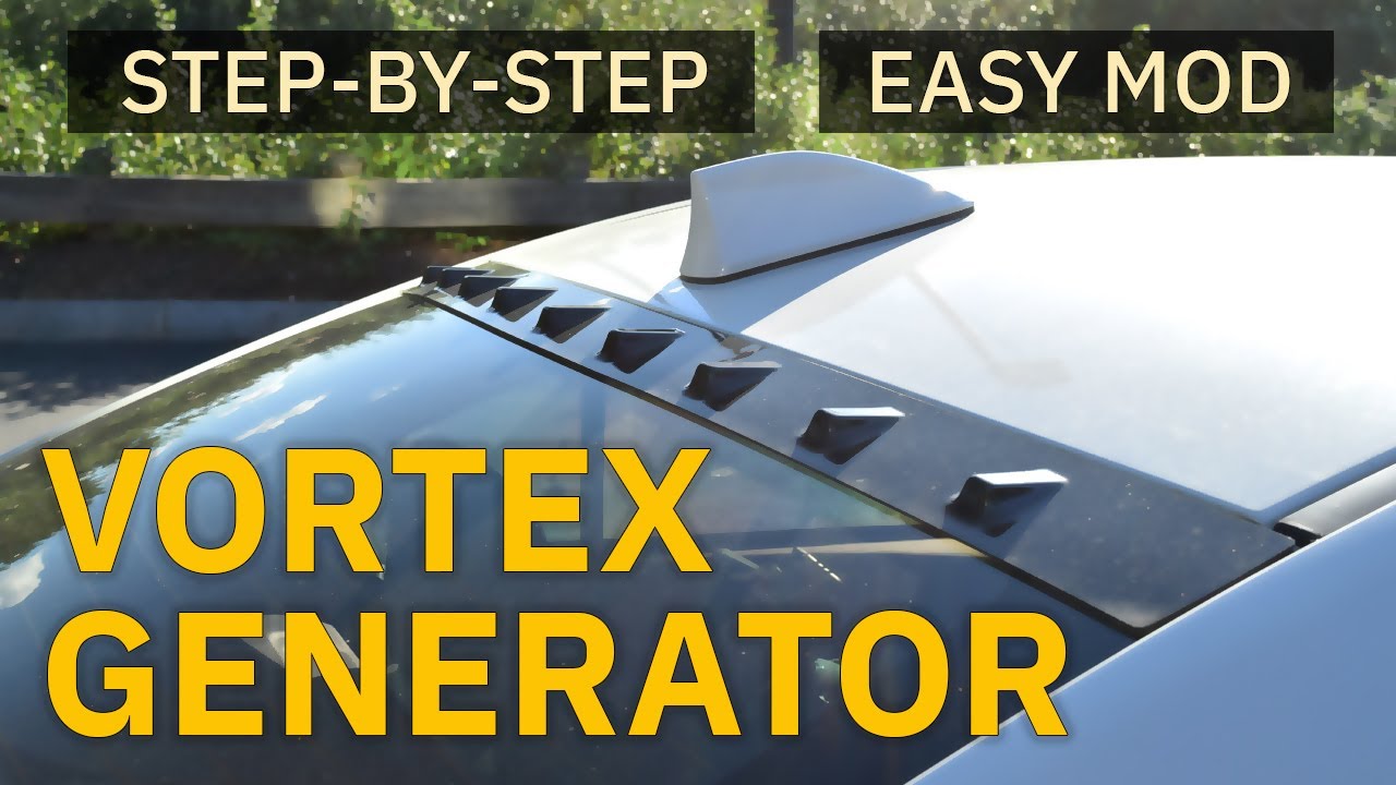 Vortex Generator Install and Review | 2015+ Subaru WRX & STI - YouTube