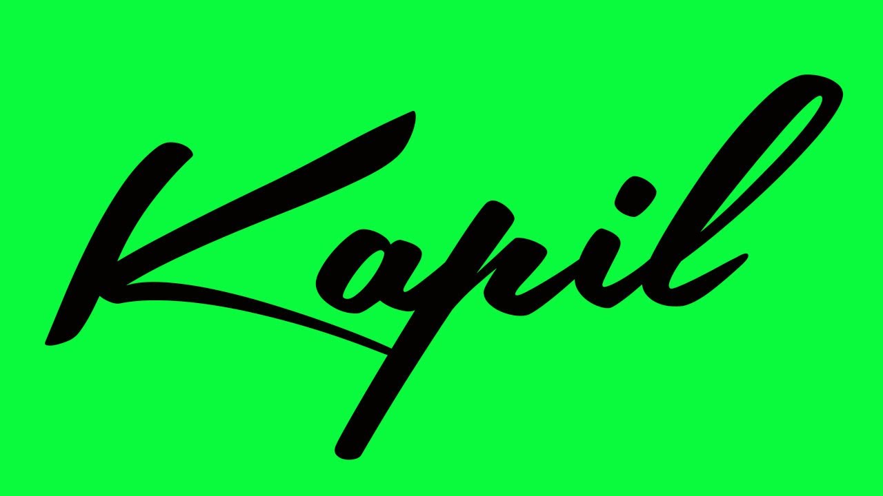 Kapil Name Signature Style | Kapil Signature Style | K Name Signature ...