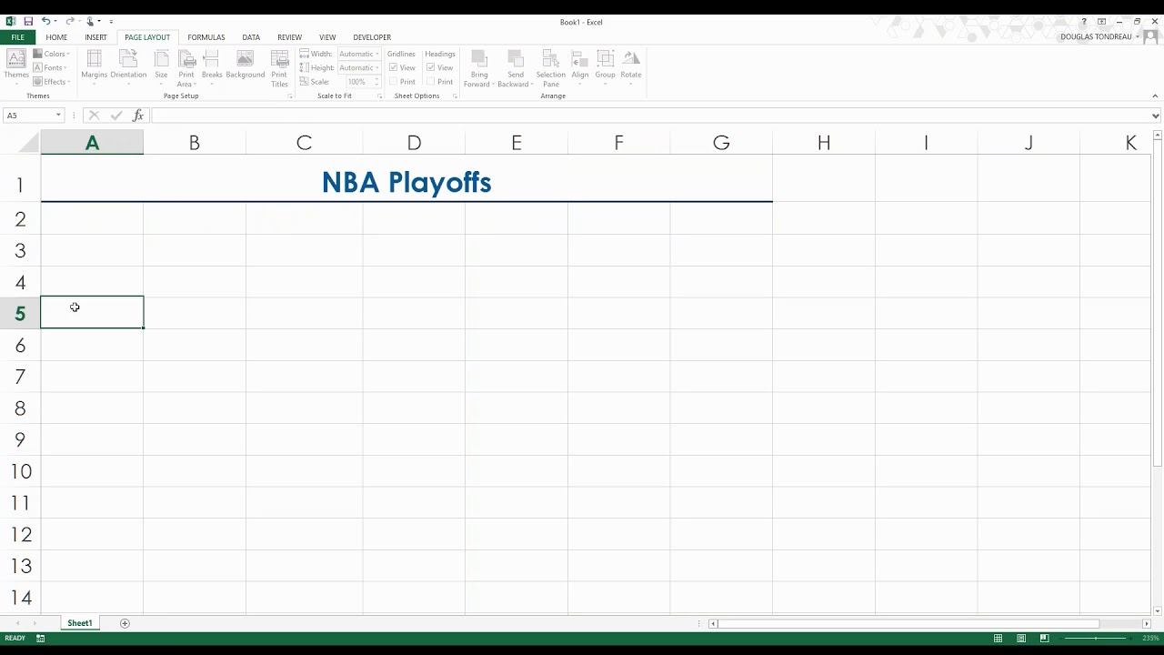 Creating A Series Of Months In Excel 2017 YouTube Creating A Series Of Months In Excel 2017 YouTube