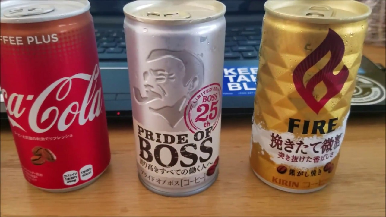Testing Coke PLUS & Coca-Cola COFFEE Plus Japan Mixing with FIRE & BOSS ...