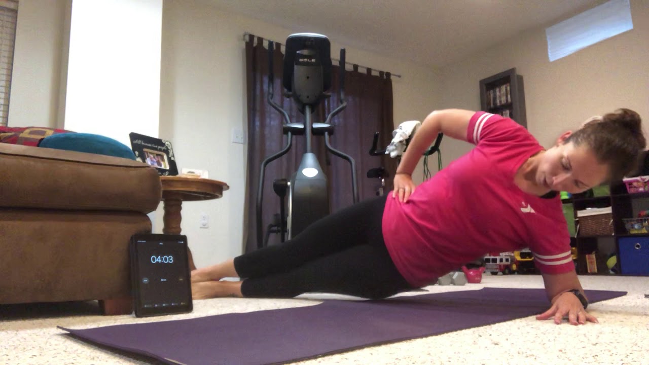 12 minute AMRAP core workout - YouTube