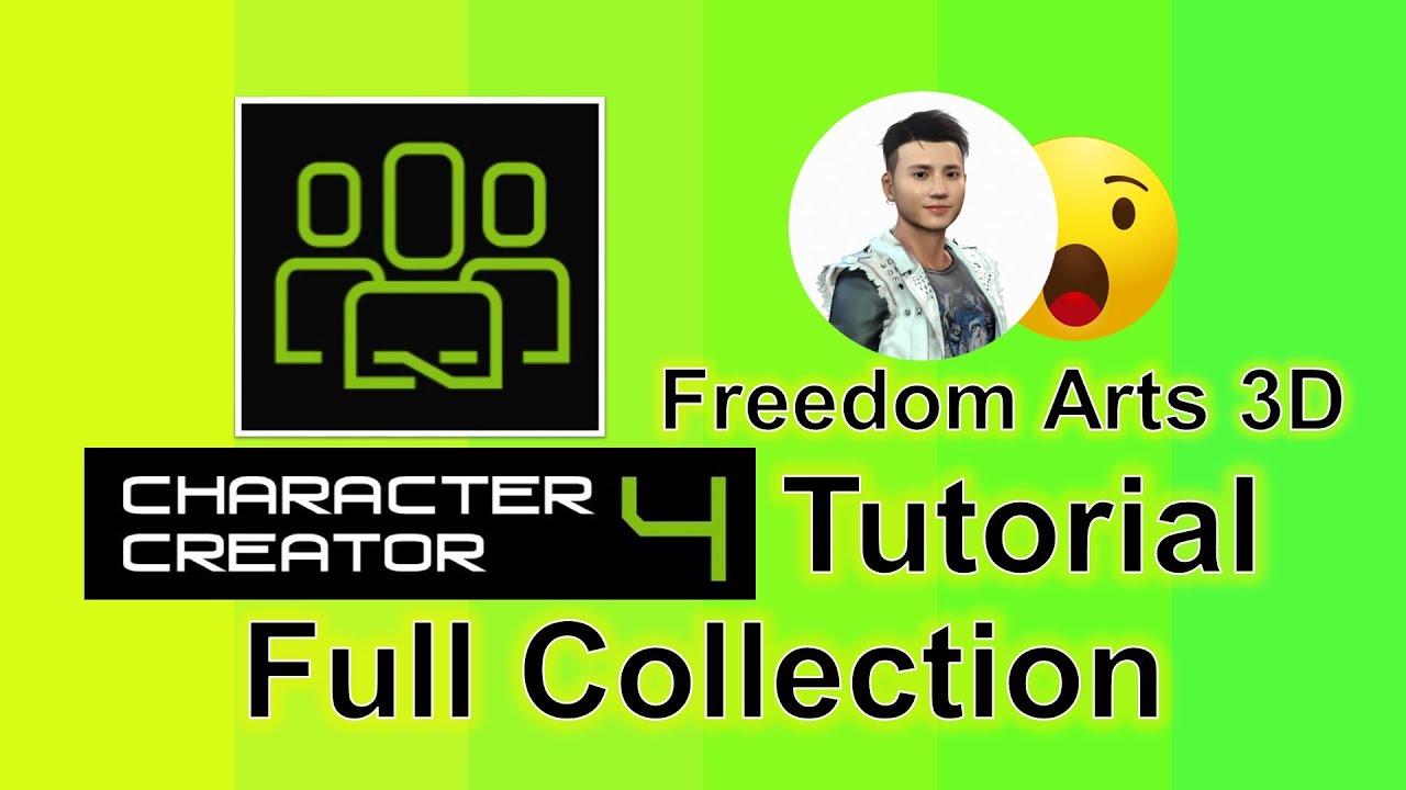 Cc4 Tutorial Collection Character Creator 4 Youtube