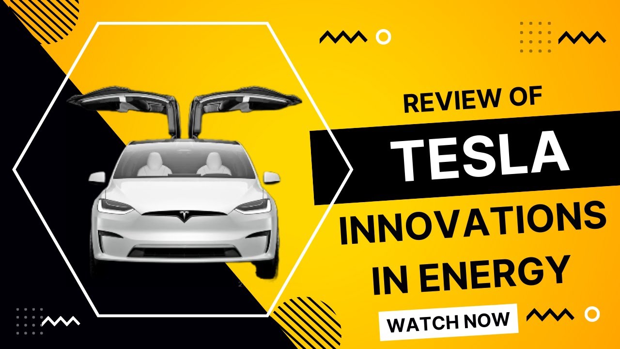 Tesla innovations in Energy - YouTube