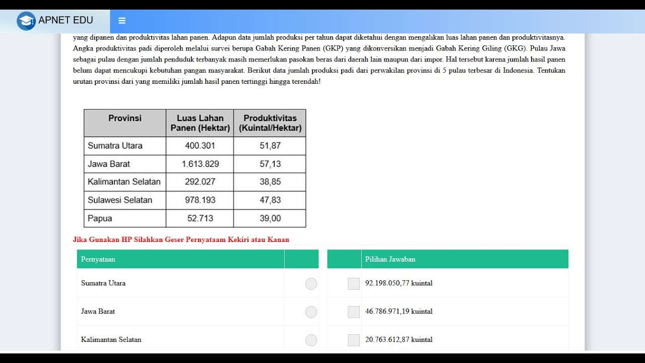 Tutorial 8 - Cara Mengerjakan Soal AKM - YouTube