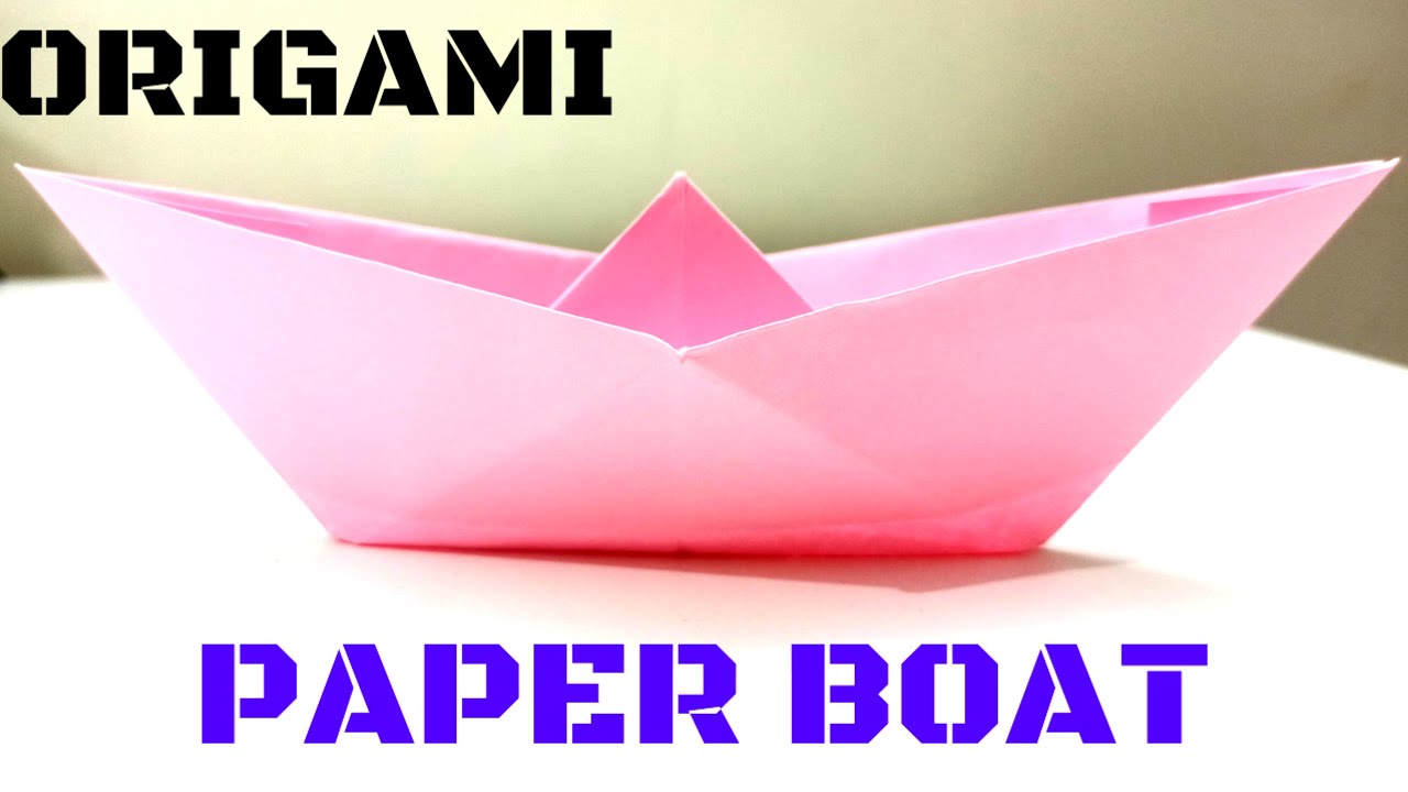 How to fold a paper boat(origami)|DIY|origami paper boat (part 3) - YouTube