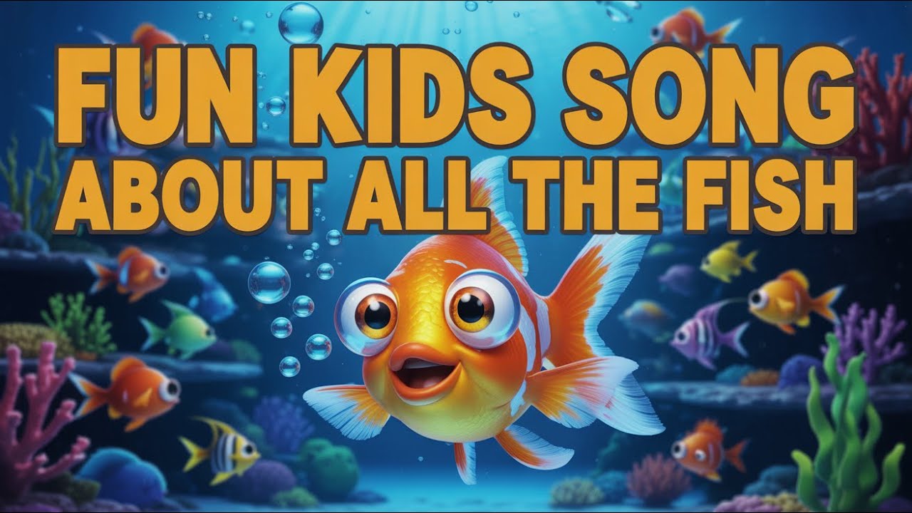 Fish in the Sea Song | Nursery Rhyme for Children About Ocean Animals ...