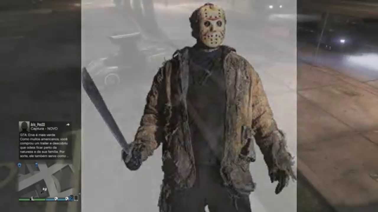 COMO OBTER O TRAJE DO JASON NO GTA V ON-LINE - YouTube