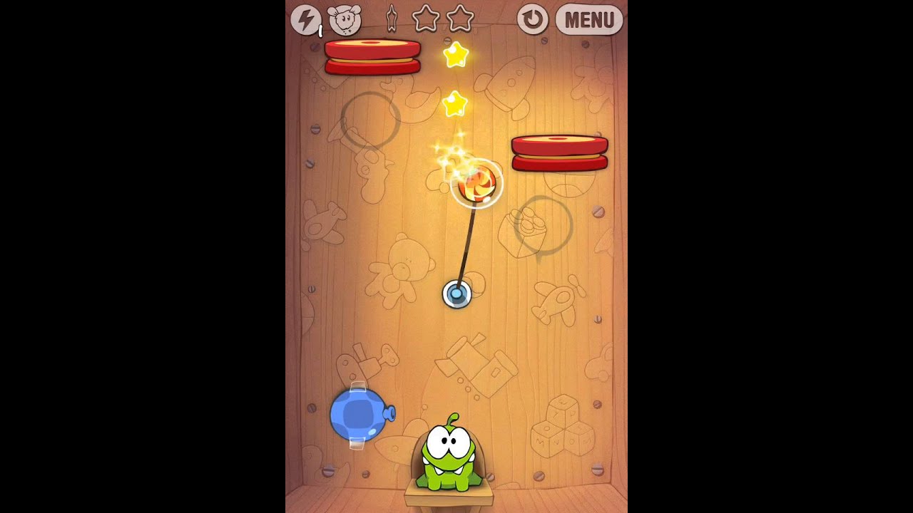 Cut the Rope Toy Box Level 10 Walkthrough - YouTube