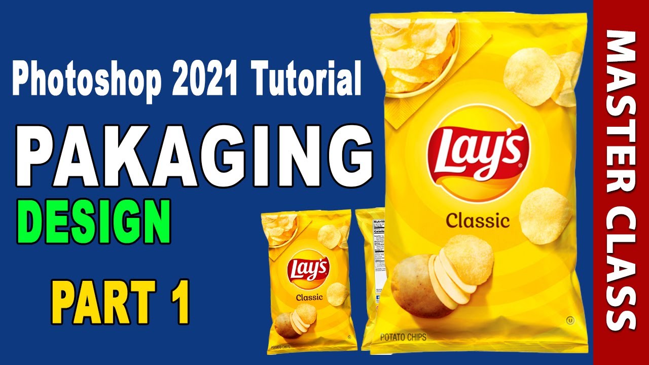 Lays Packaging Design in Photoshop - PART 1 | Hindi Tutorial ...
