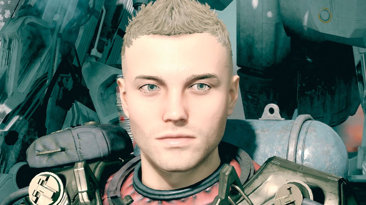 STARFIELD MALE CHARACTER CREATION - YouTube