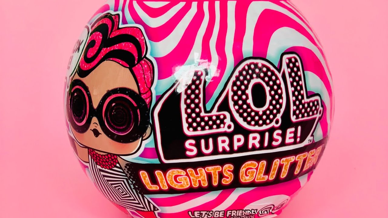 LOL Surprise Lights Glitter Opening | Toy Tiny - YouTube