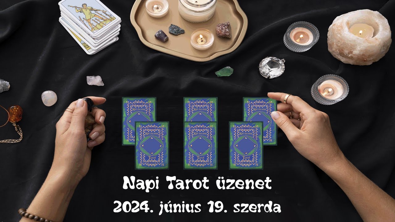 𝐒𝐙𝐄𝐑𝐃𝐀𝐈 𝐓𝐚𝐫𝐨𝐭 𝐮̈𝐳𝐞𝐧𝐞𝐭: Ma engedd szabadjára az ösztönösségedet! 2024. június 19. - YouTube