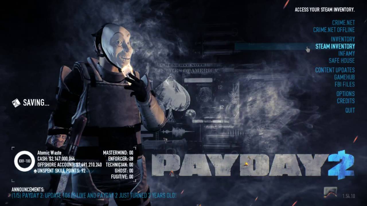 [PAYDAY 2] Show Off - Armor regen with Anarchist / Muscle - YouTube