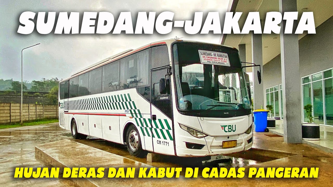 CBU, Raja Baru di Sumedang Raya! Sore yang Syahdu, Trip Bus di Jalur ...