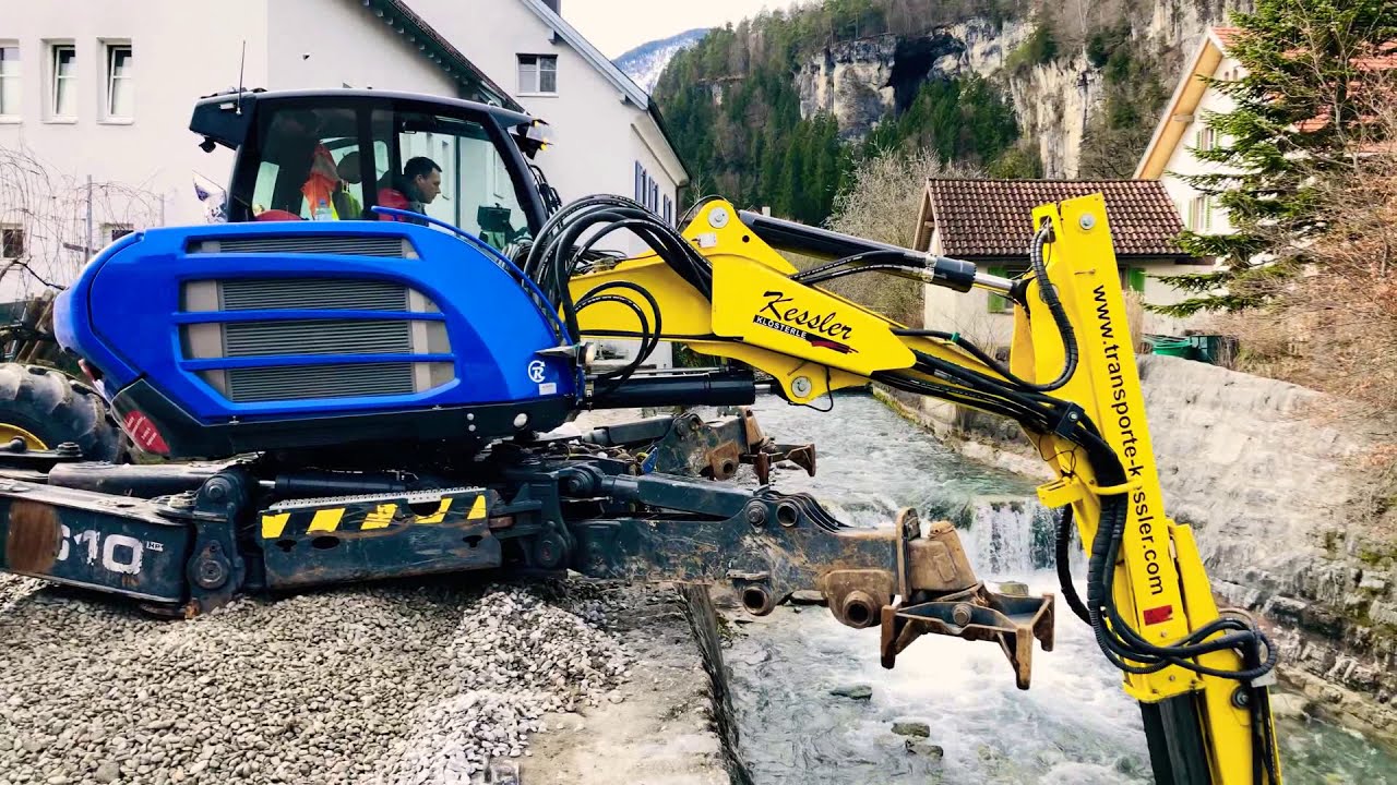 König der Bagger ! Schreittbagger - YouTube