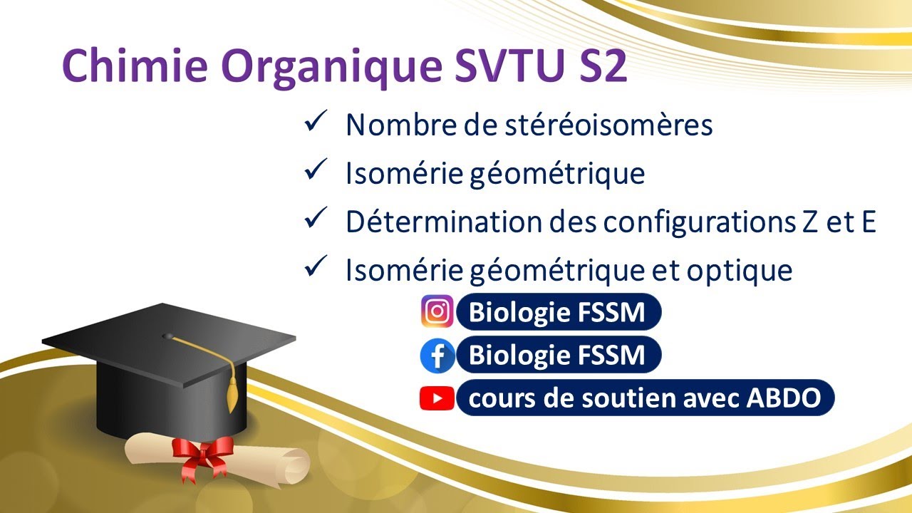 chimie organique svtu - YouTube